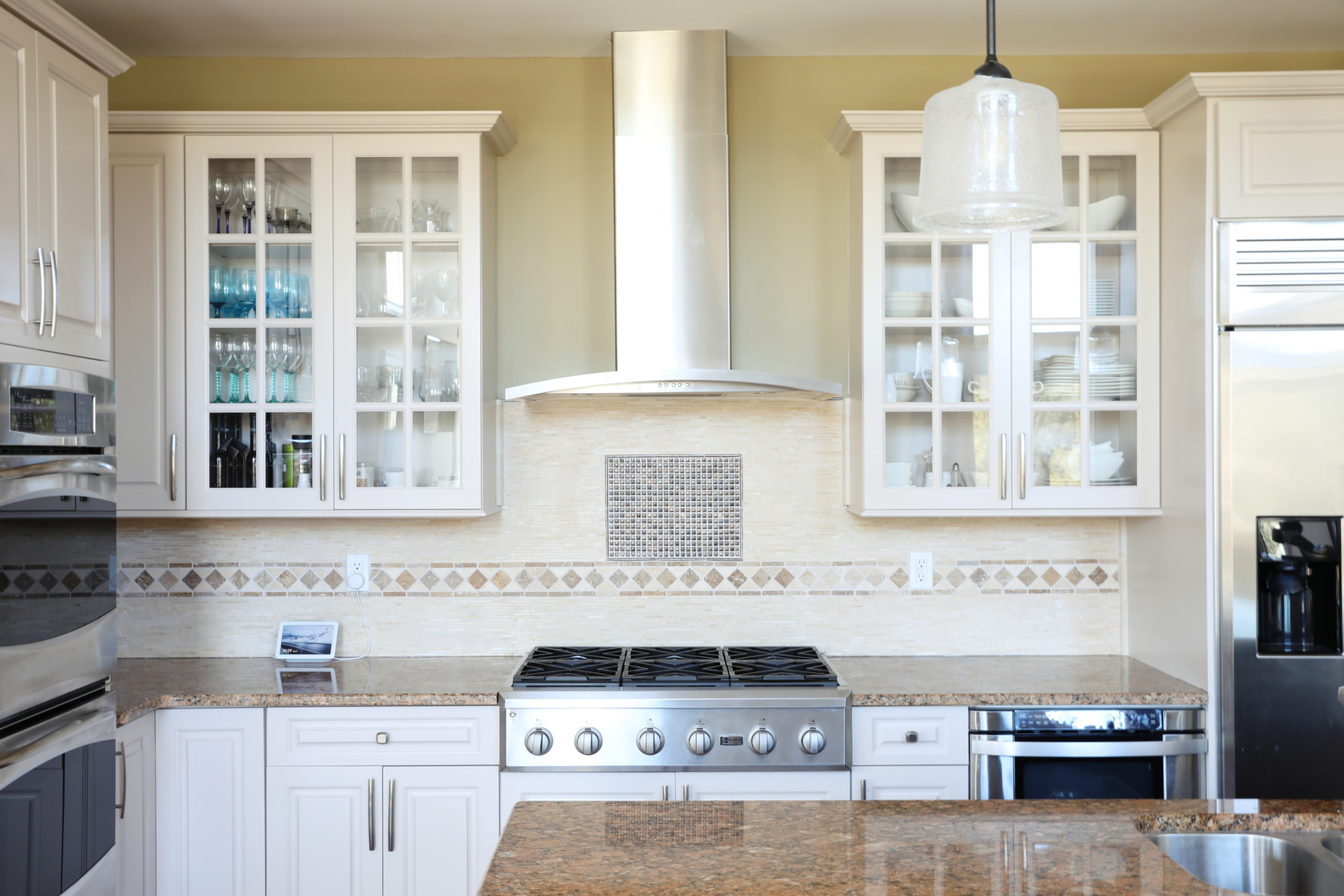 Get a Farmhouse Feel by Repainting Kitchen Cabinets - N-Hance