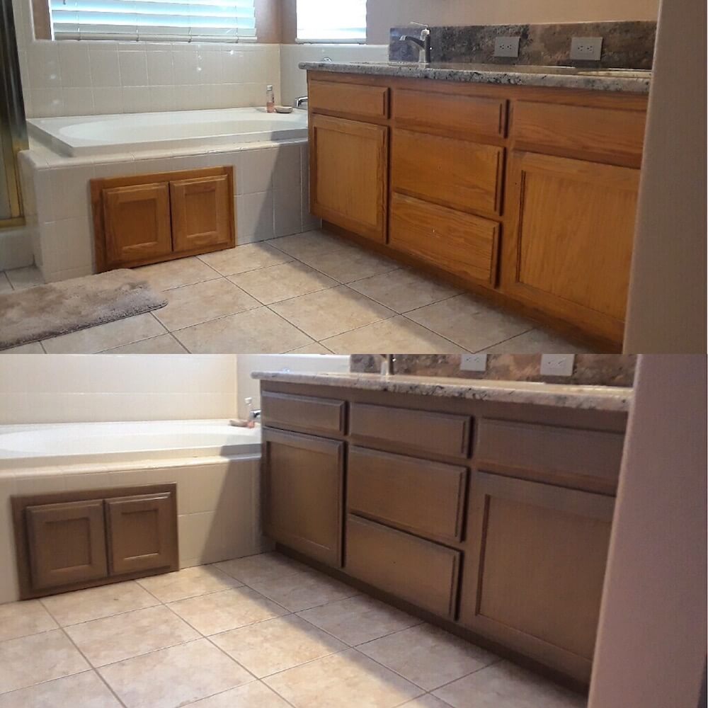 Cabinet Color Change | N-Hance of the Central Coast