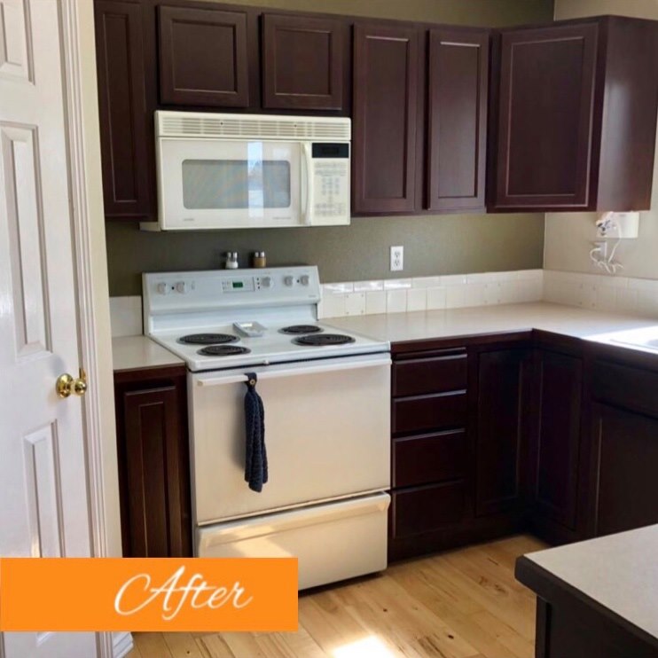 Stain Cabinet Color Change | N-Hance of Boise