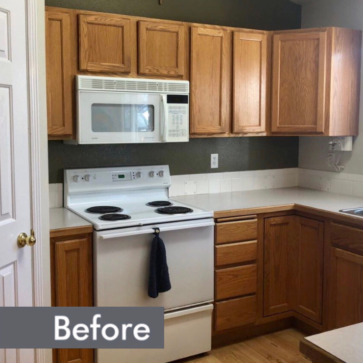 Stain Cabinet Color Change | N-Hance of Boise