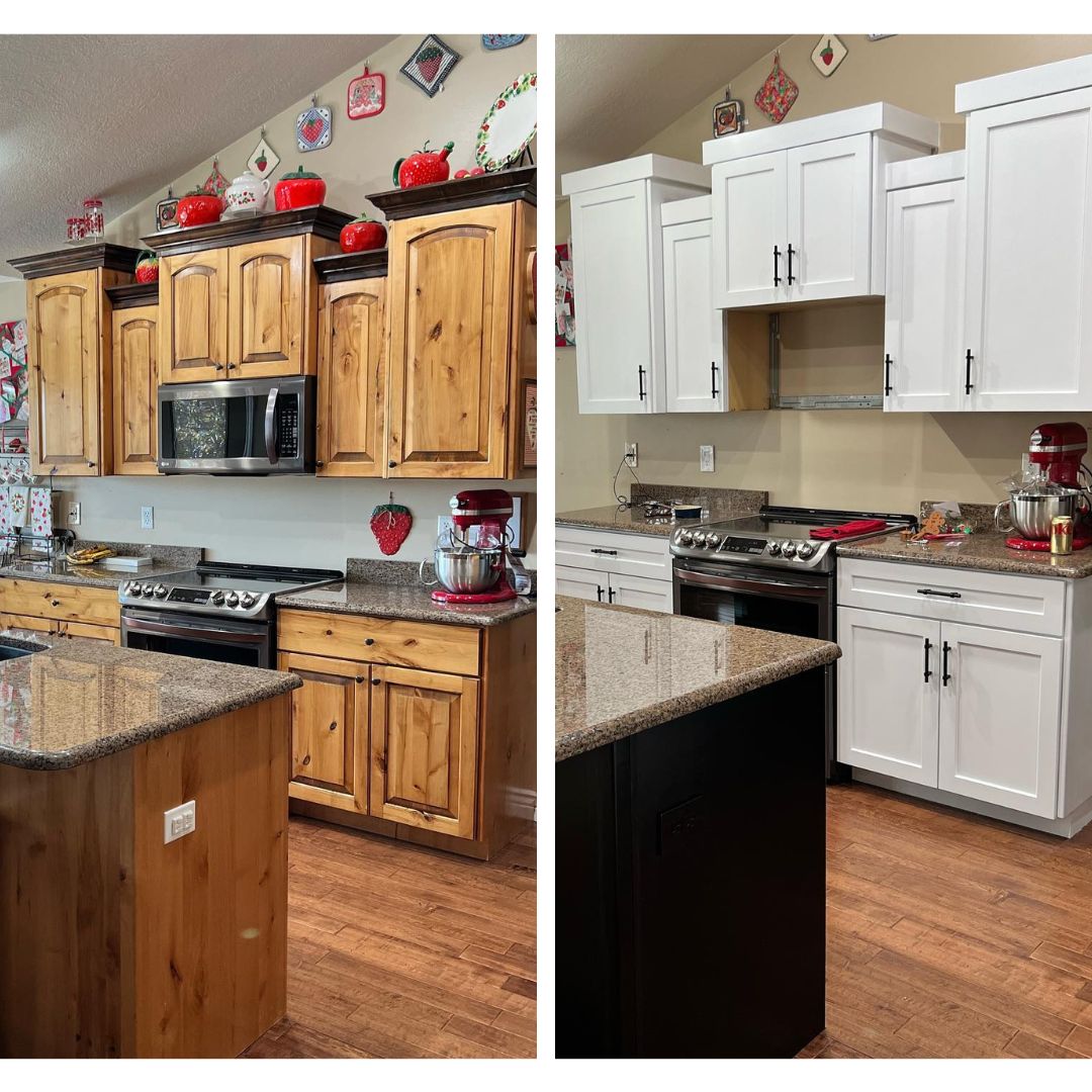 Cabinet Painting in Roy, UT - N-Hance Huntsman Wood Refinishing